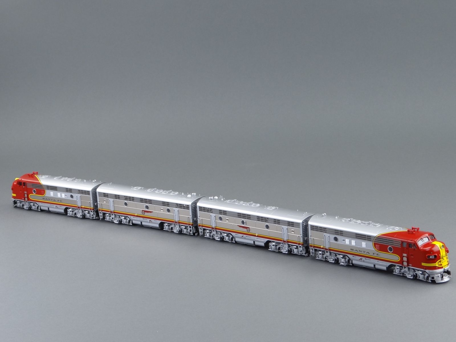 HO Brass CIL Challenger 2376.1 ATSF Santa Fe F7 F7A F7B A-B-B-A Set #40