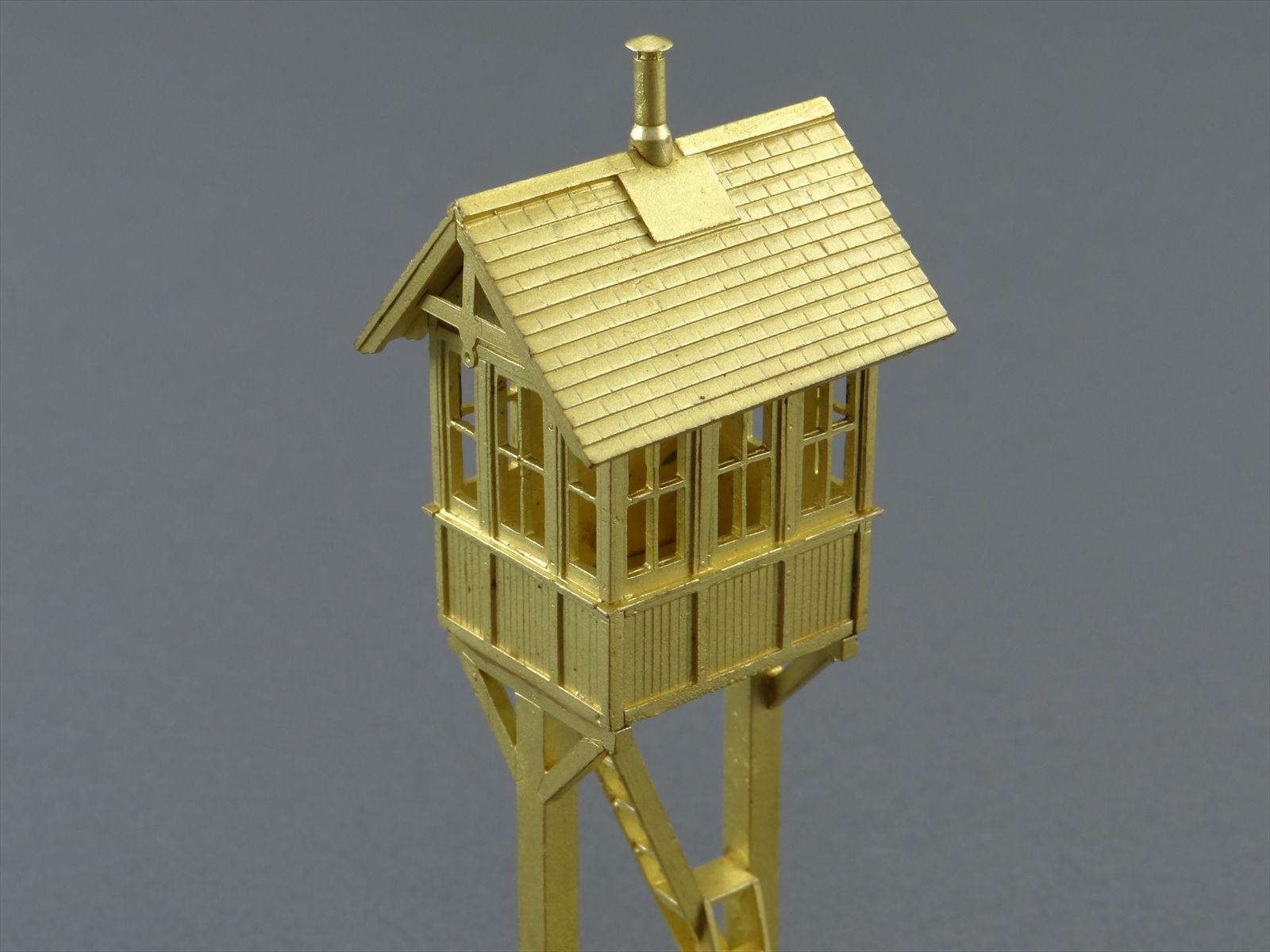 HO Brass Structure - OMI 3242 Overland Elevated Crossing Shanty