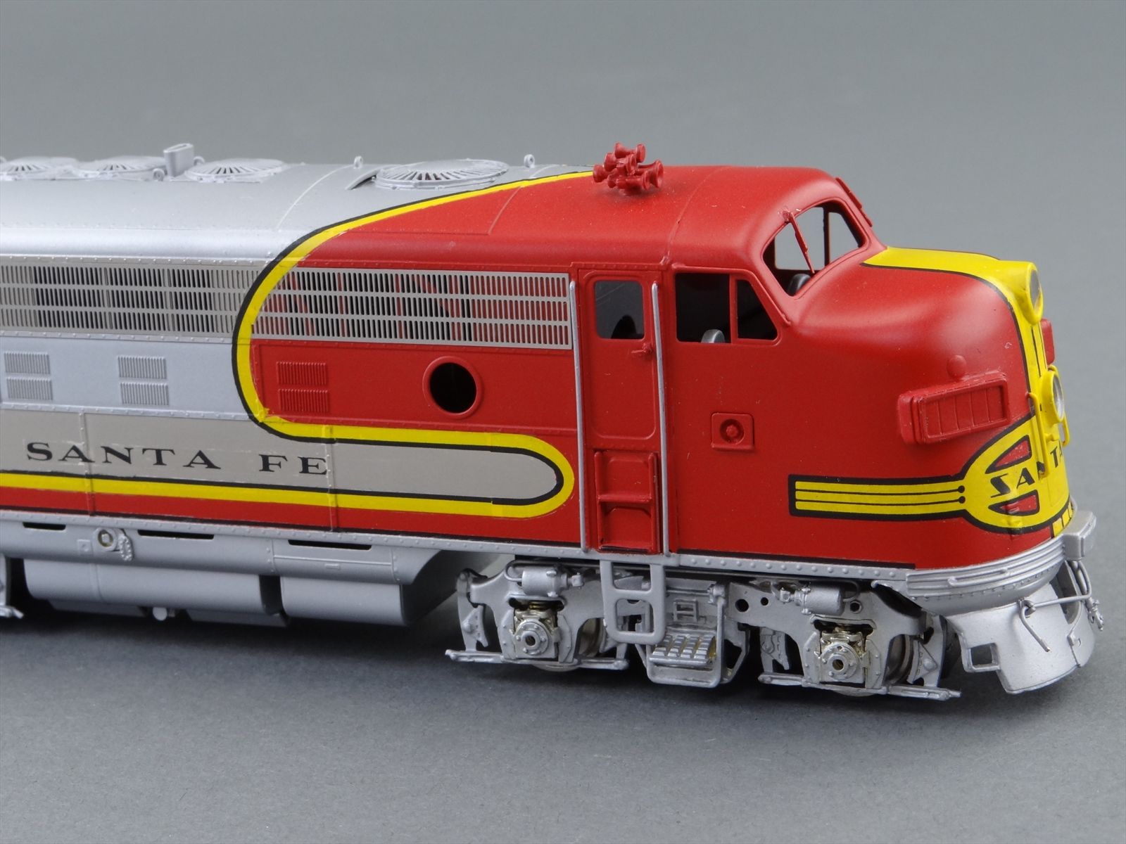 HO Brass Oriental Limited ATSF Santa Fe Plated F7 F7A F7B AB Diesel Set