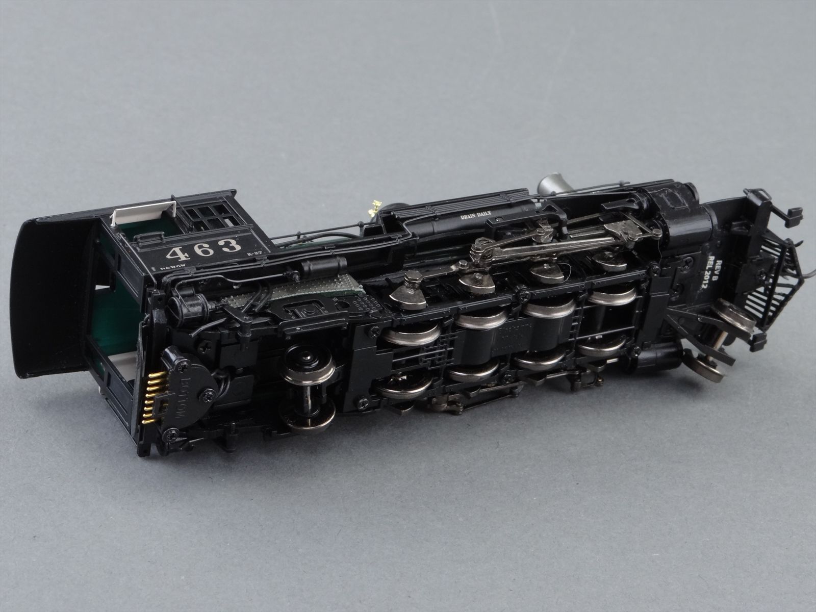 HOn3 Scale Blackstone PN B310110-S D&RGW K-27 2-8-2 Steam Locomotive #463