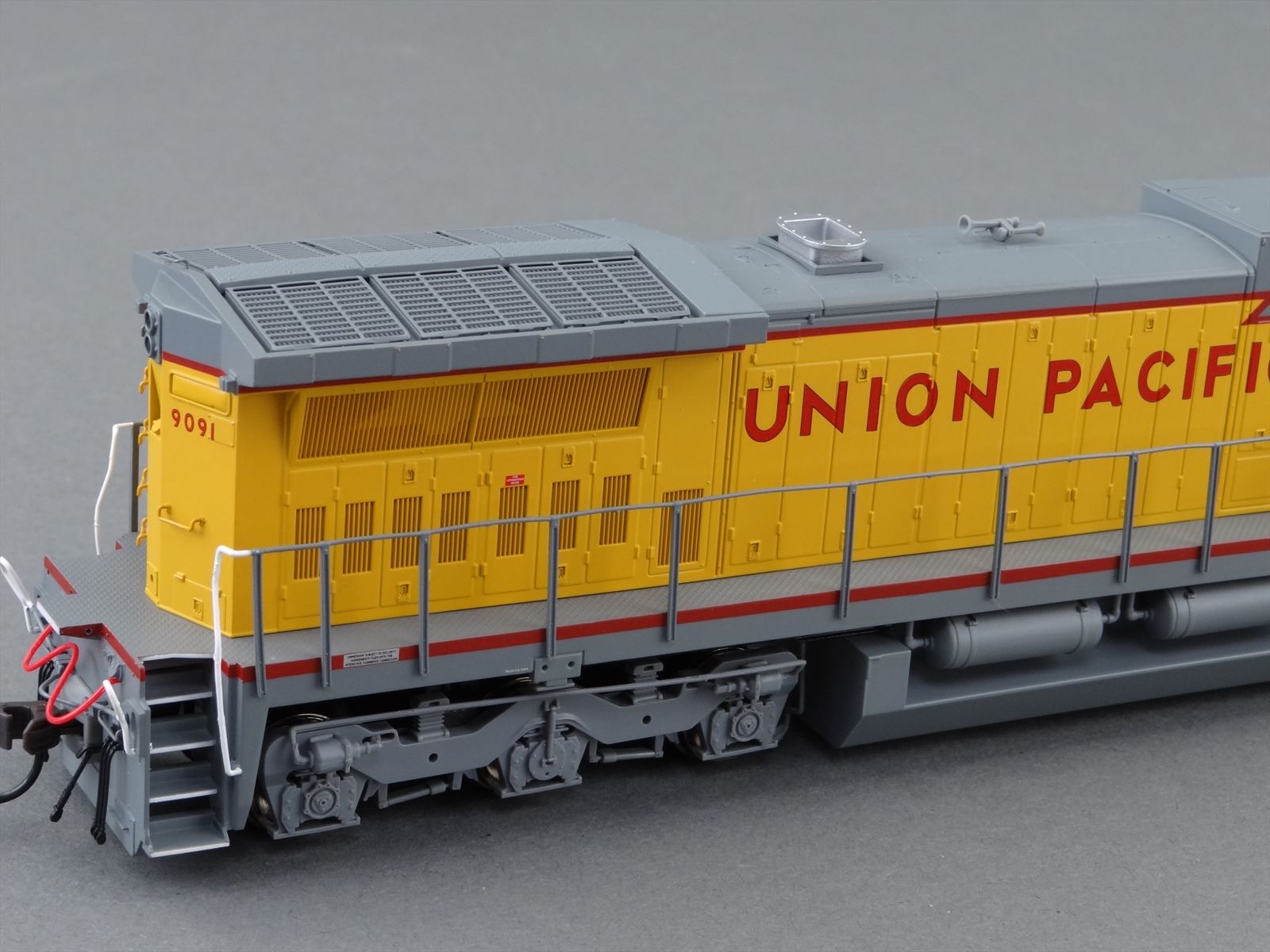 HO Scale Atlas 9636 UP Union Pacific HO Dash 8-40C Diesel Engine #9091 ...