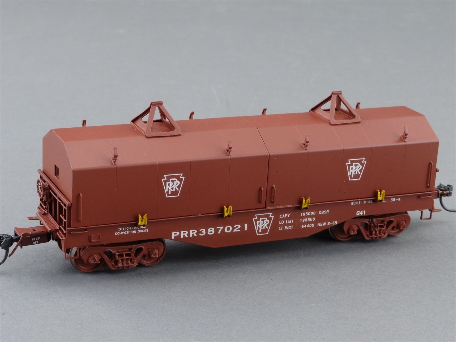 HO Brass Model Train - Railworks Woo Sung PRR Pennsylvania G-41 Steel ...