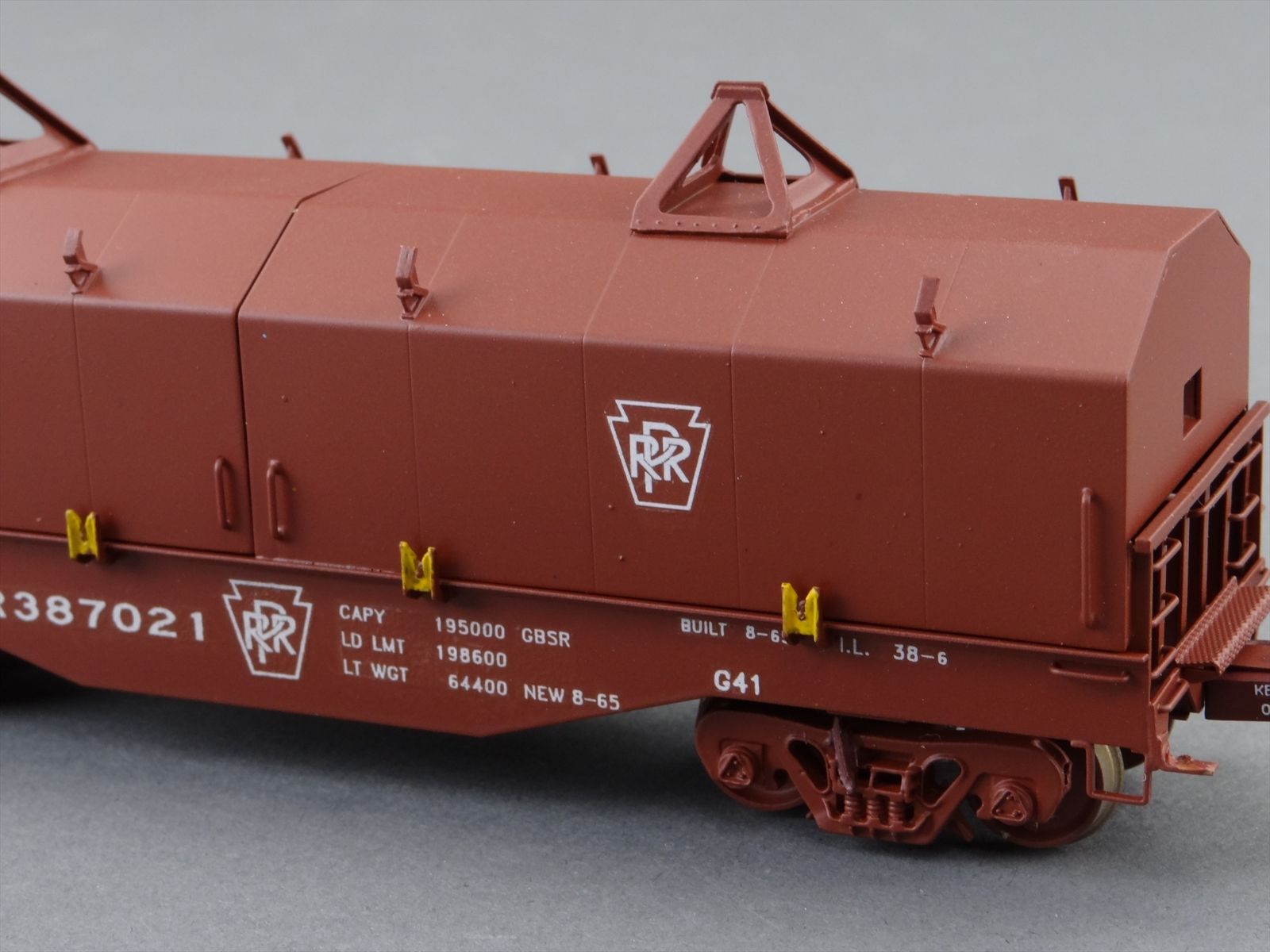 HO Brass Model Train - Railworks Woo Sung PRR Pennsylvania G-41 Steel ...