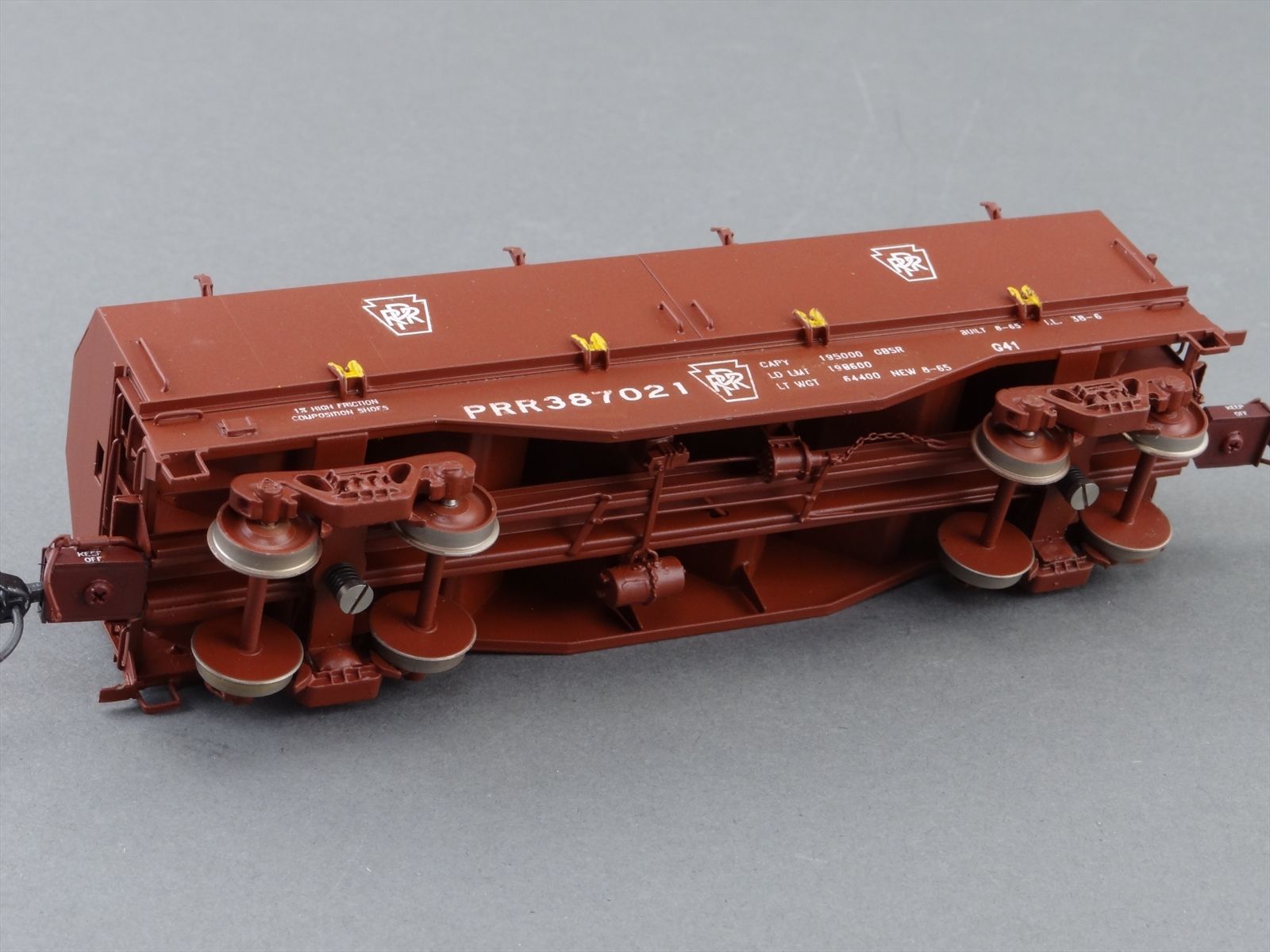 HO Brass Model Train - Railworks Woo Sung PRR Pennsylvania G-41 Steel ...