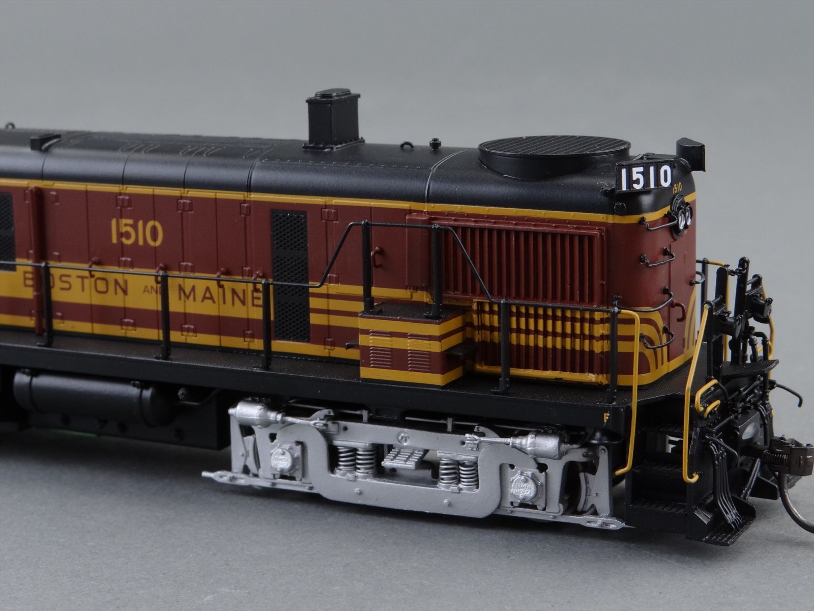 HO Brass Model Train - OMI Overland B&M Boston & Maine ALCO RS-3 Diesel ...