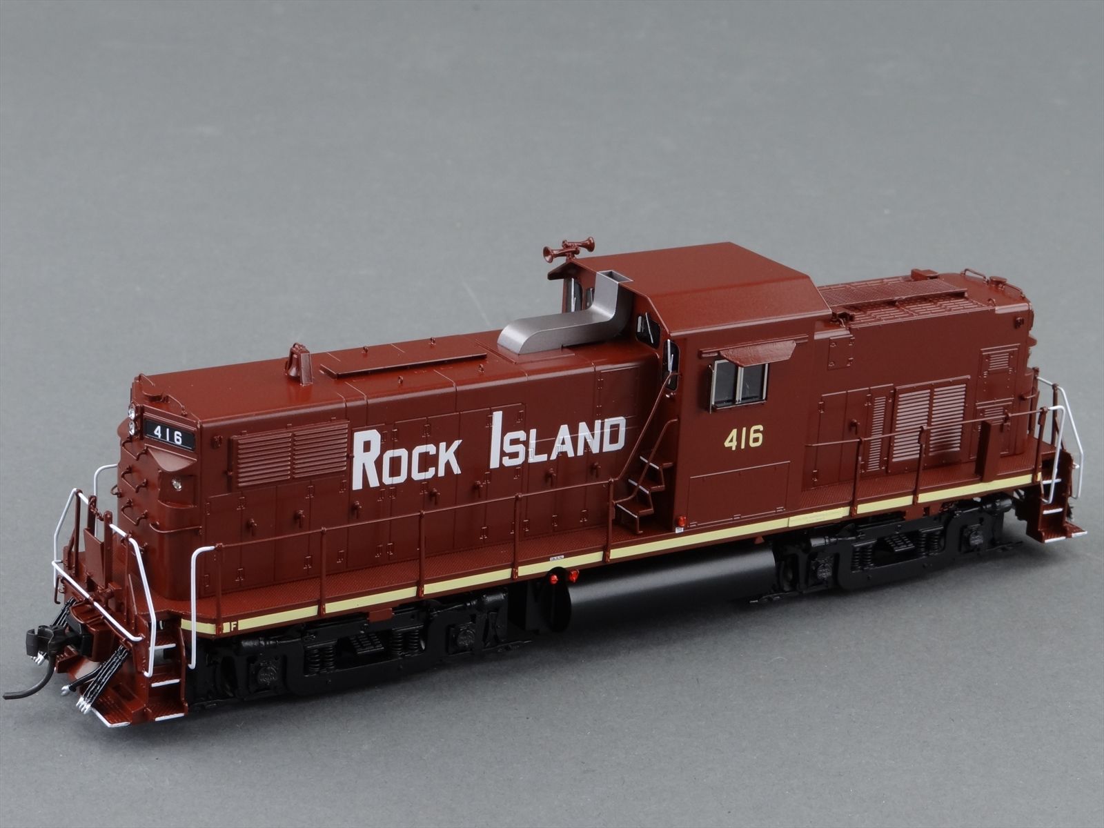 HO Brass Model Train - OMI 7008.1 RI Rock Island ALCO C415 Diesel #416 ...