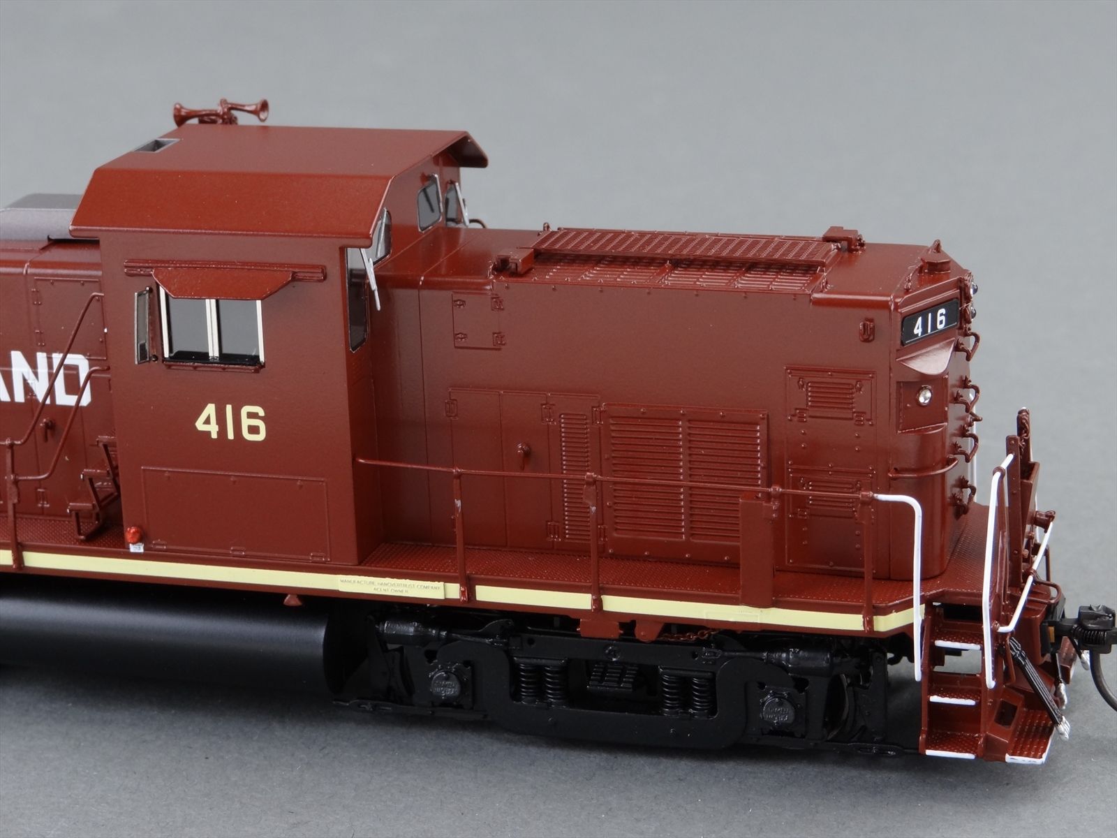 HO Brass Model Train - OMI 7008.1 RI Rock Island ALCO C415 Diesel #416 ...