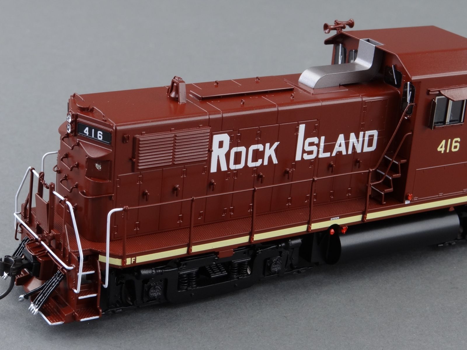 HO Brass Model Train - OMI 7008.1 RI Rock Island ALCO C415 Diesel #416 ...