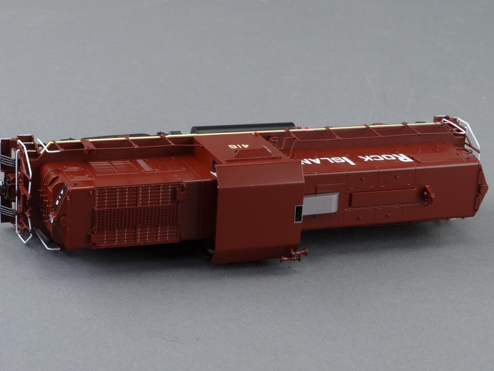 HO Brass Model Train - OMI 7008.1 RI Rock Island ALCO C415 Diesel #416 ...