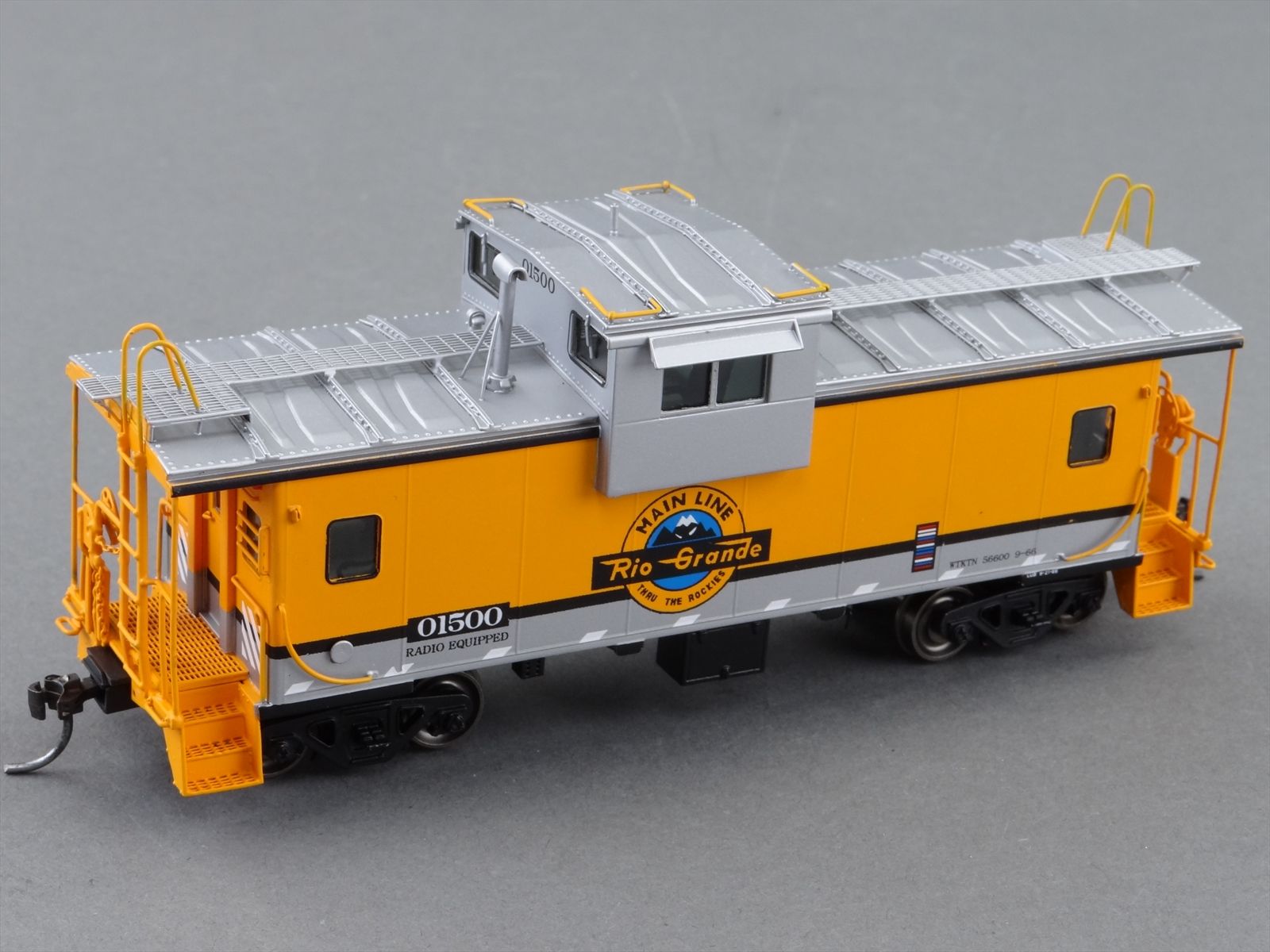 HO Brass OMI 4229.1 Overland D&RGW Rio Grande Caboose #01500 w ...