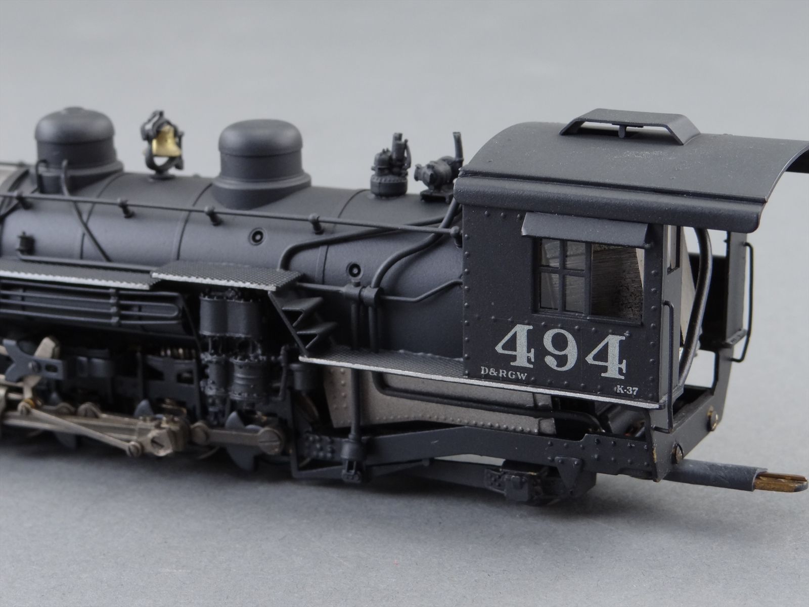 HOn3 Narrow Gauge PFM Pacific Fast Mail D&RGW Rio Grande 2-8-2 K-37 #494 - 1960 Run