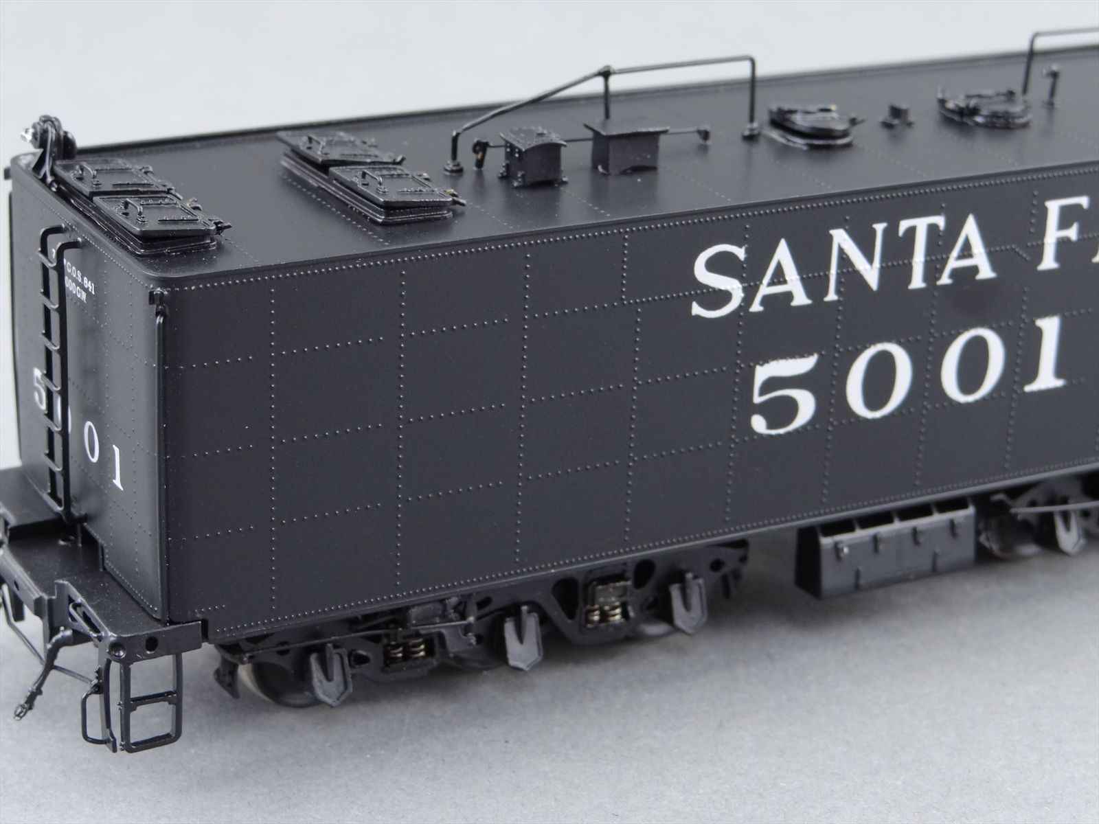 HO Brass Hallmark Super Crown ATSF Santa Fe 2-10-4 #5001 Original w ...