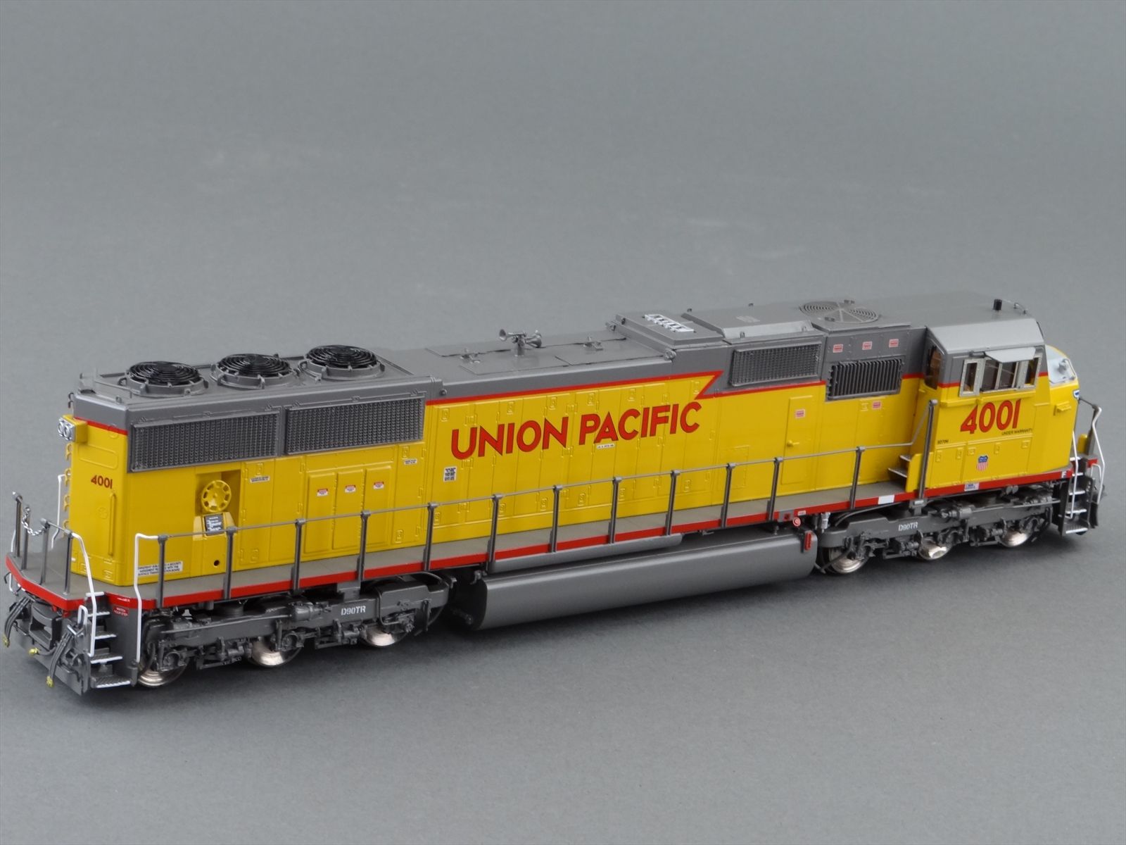 HO Brass Model Train - OMI 6626.1 Overland UP Union Pacific EMD SD70M Diesel #4001