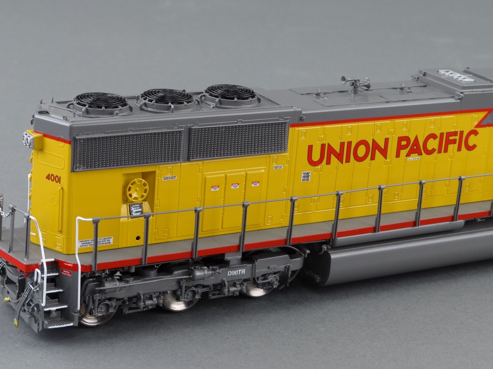HO Brass Model Train - OMI 6626.1 Overland UP Union Pacific EMD SD70M Diesel #4001