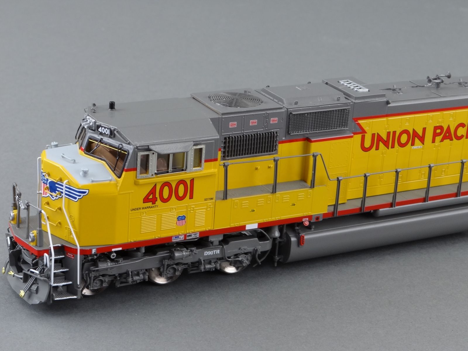 HO Brass Model Train - OMI 6626.1 Overland UP Union Pacific EMD SD70M ...