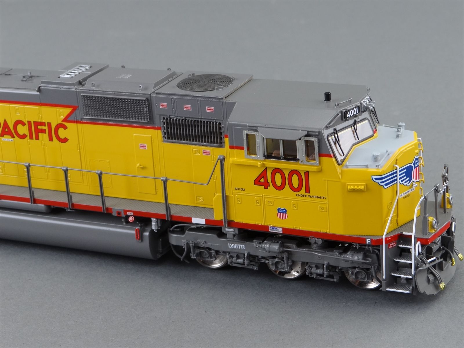 HO Brass Model Train - OMI 6626.1 Overland UP Union Pacific EMD SD70M Diesel #4001