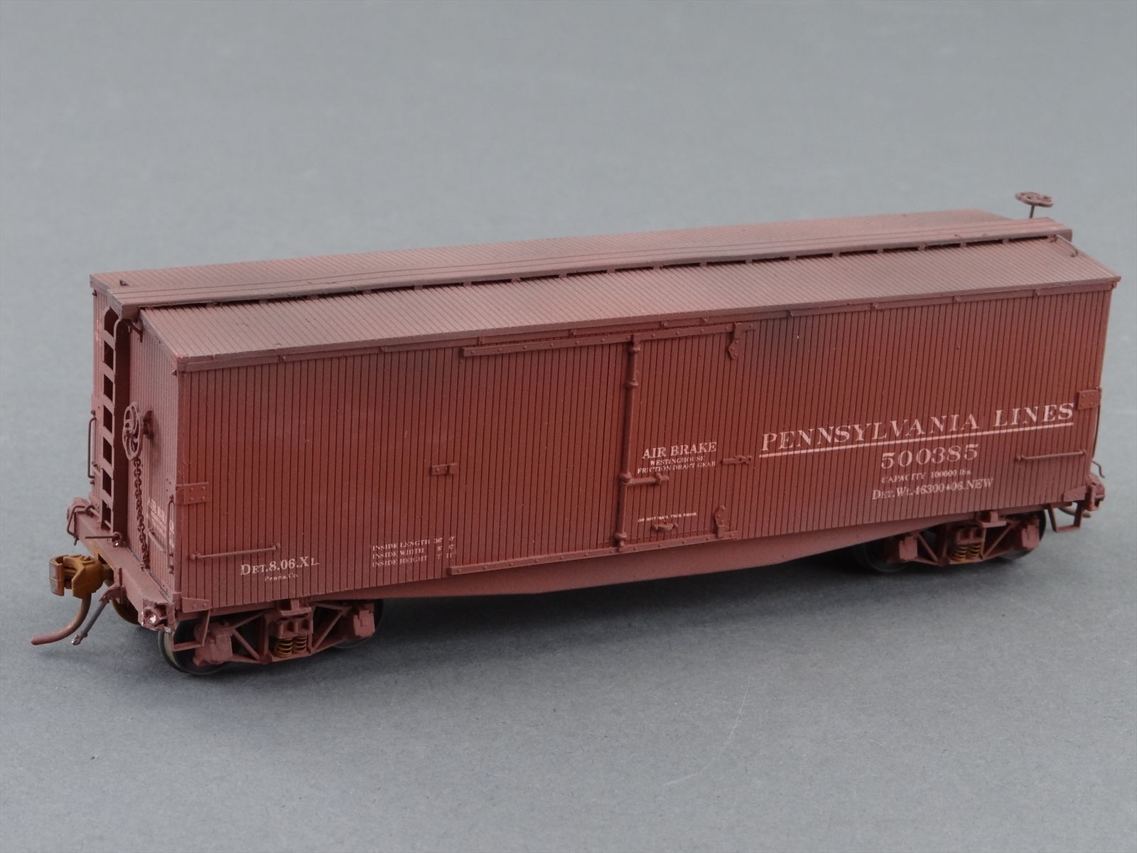 HO Westerfield 1304 Pro Built Kit - PRR Pennsylvania XL Box Car #500385 ...
