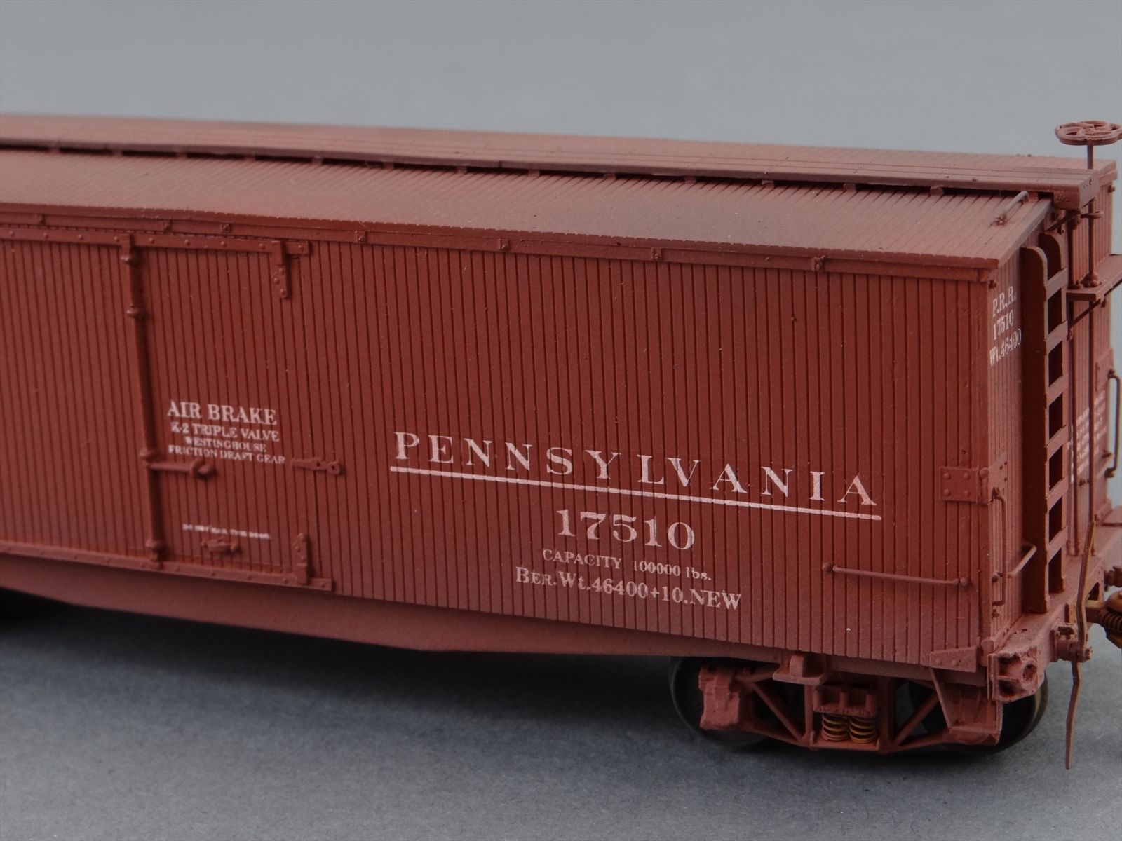 HO Westerfield 1304 Pro Built Kit - PRR Pennsylvania XL Box Car #17510 ...
