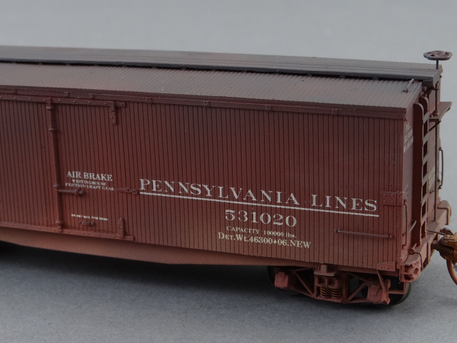 HO Westerfield 1308 Pro Built Kit - PRR Pennsylvania Lines XL Box Car ...