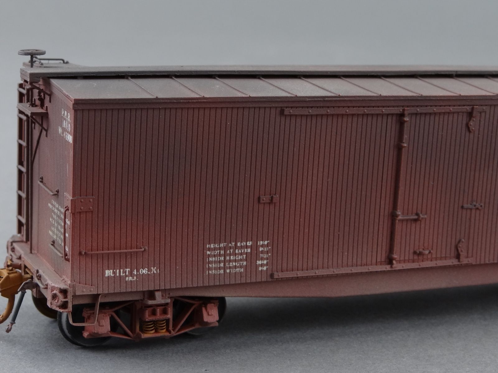 HO Westerfield 1310 Pro Built Kit - PRR Pennsylvania XL Box Car #10810 ...