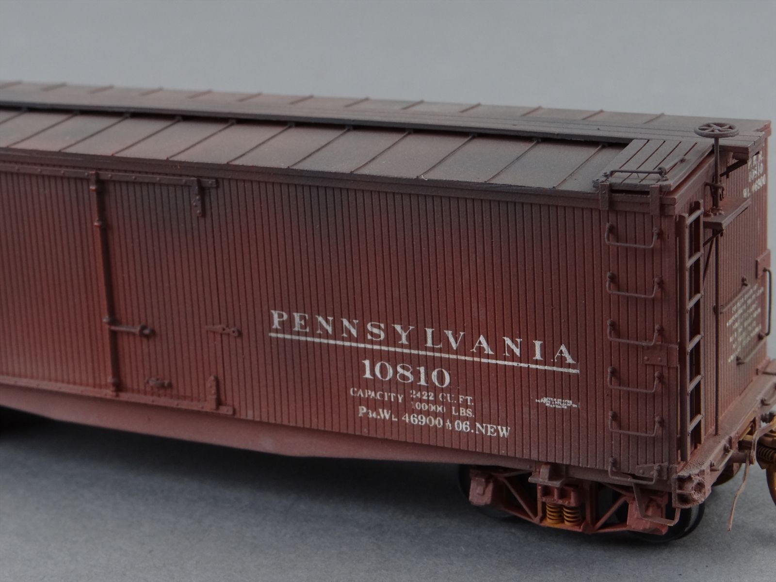 HO Westerfield 1310 Pro Built Kit - PRR Pennsylvania XL Box Car #10810 ...
