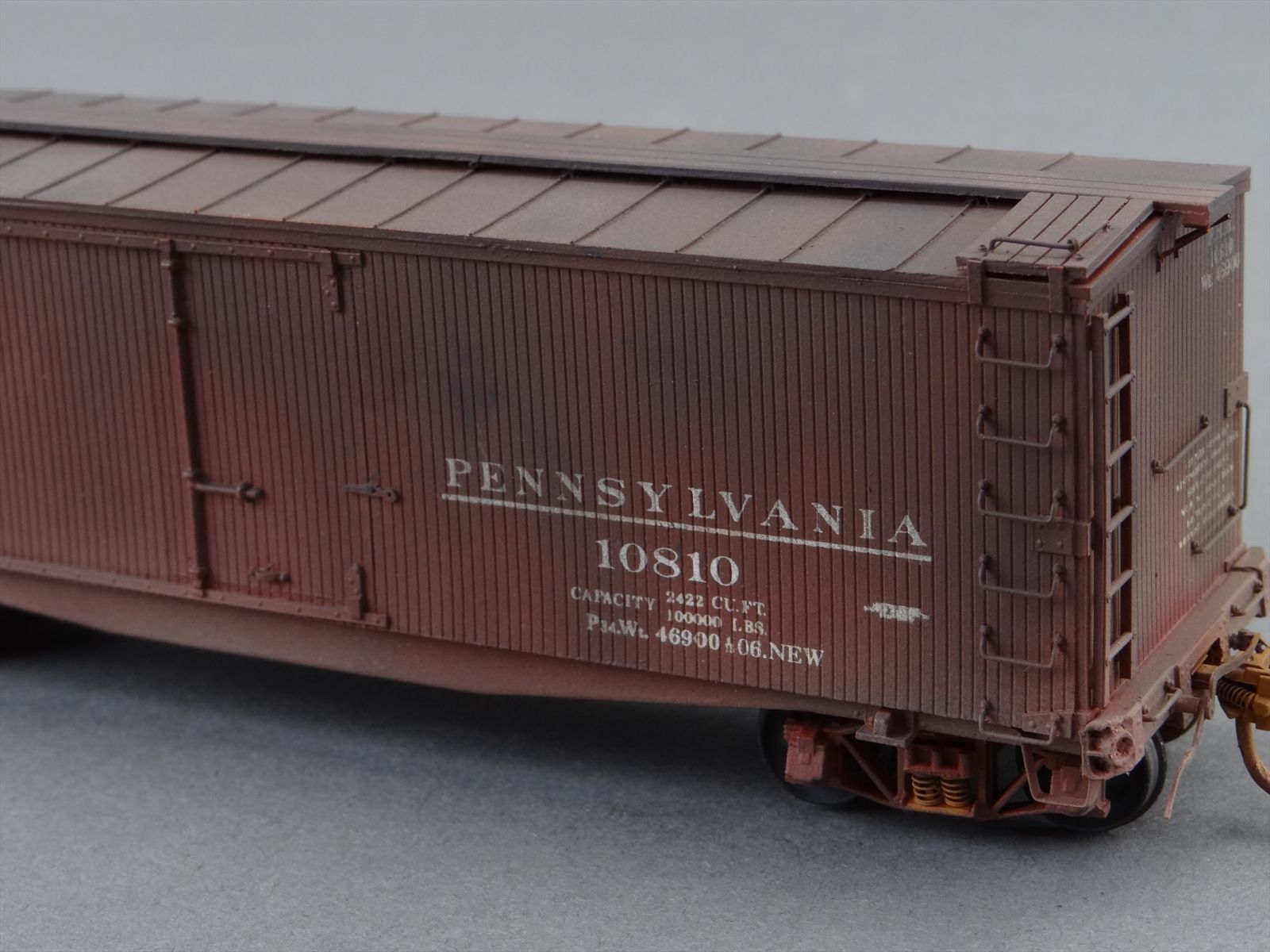 HO Westerfield 1310 Pro Built Kit - PRR Pennsylvania XL Box Car #10810 ...