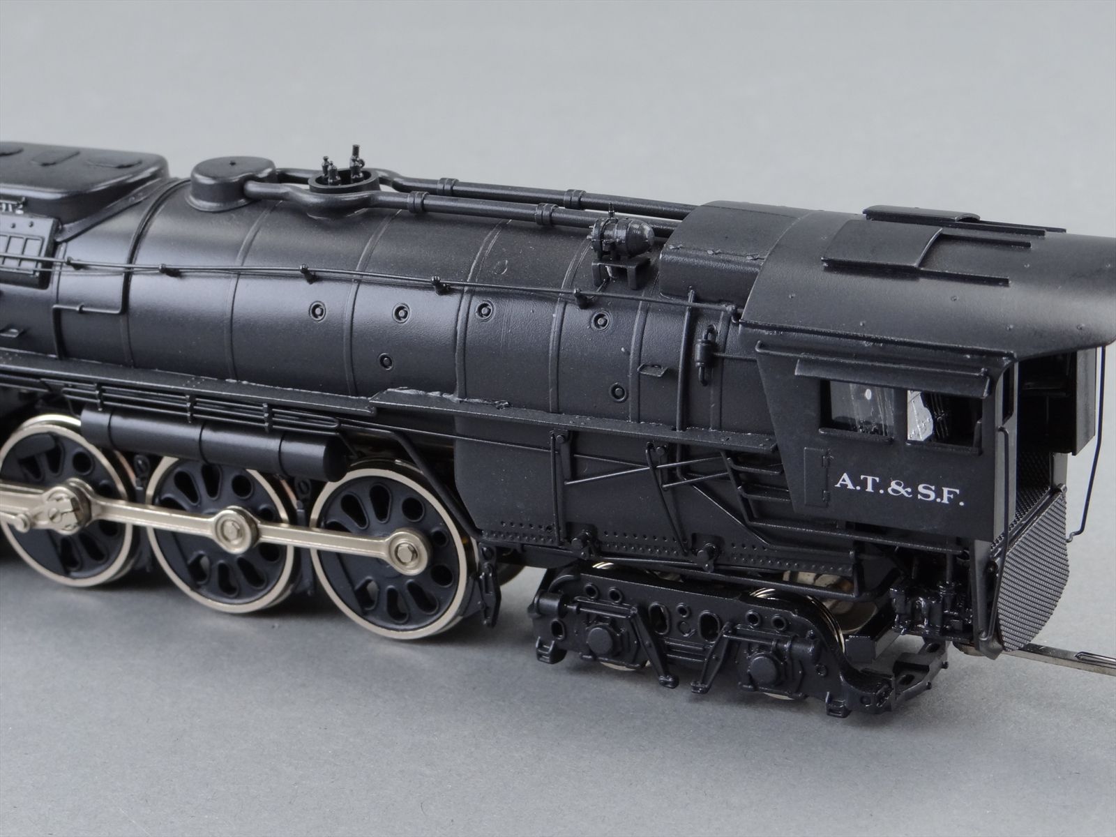 HO Brass Model Train - PFM United 1981 Run AT&SF Santa Fe 4-8-4 Roller ...