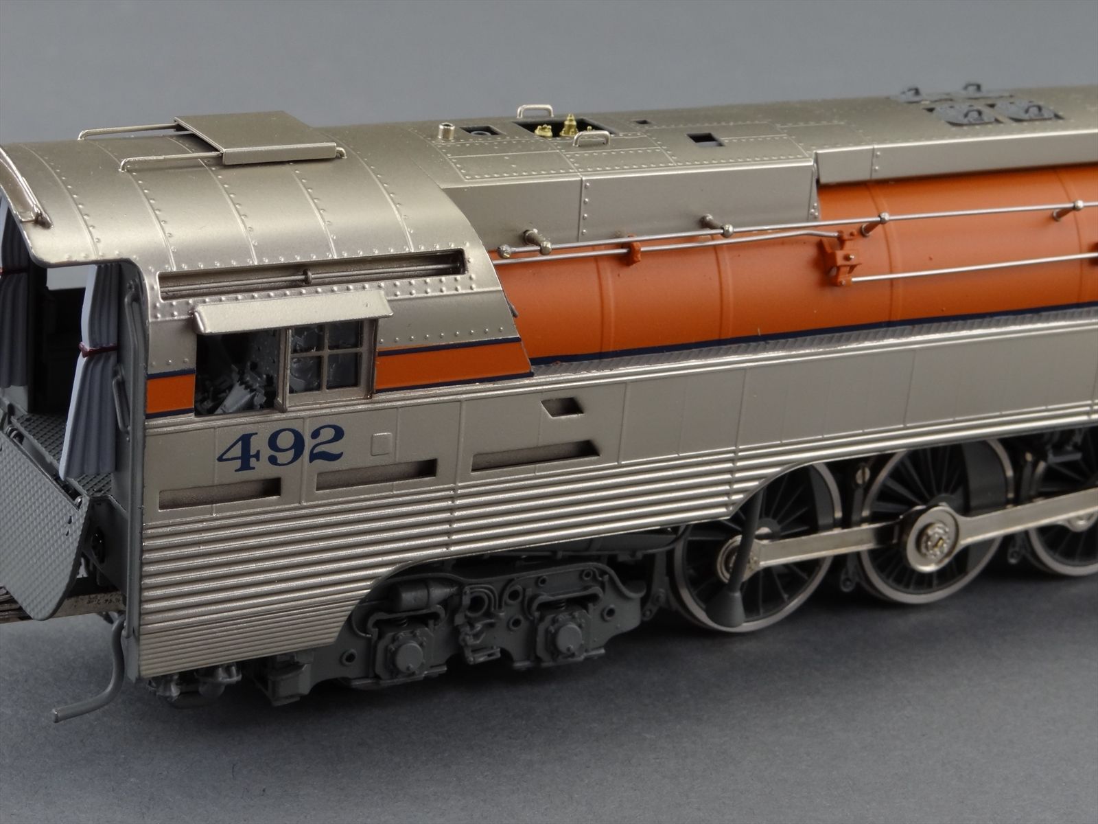 HO Brass Model Train - PSC Chesapeake & Ohio L-1 4-6-4 Road #492 PSC ...