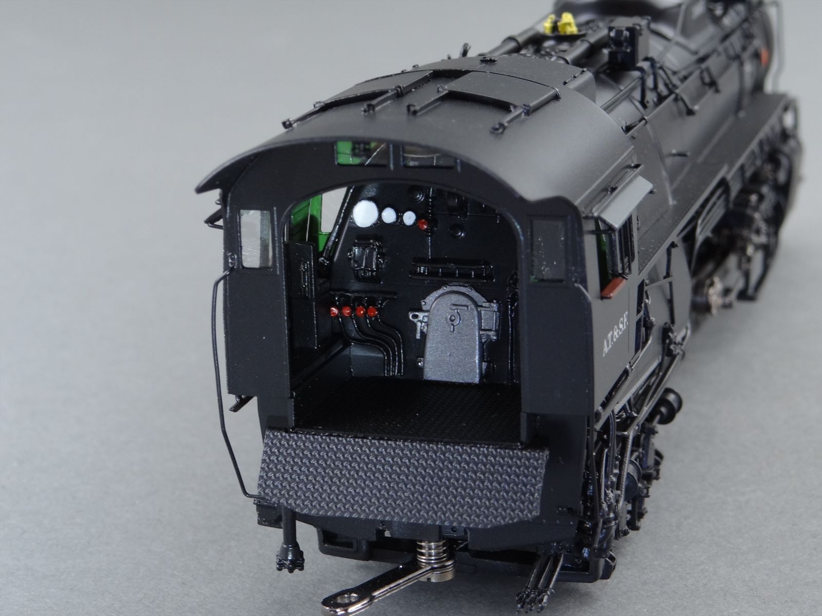 HO Brass GPM Glacier Park Models ATSF Santa Fe 3460 Class 4-6-4 #3465 ...