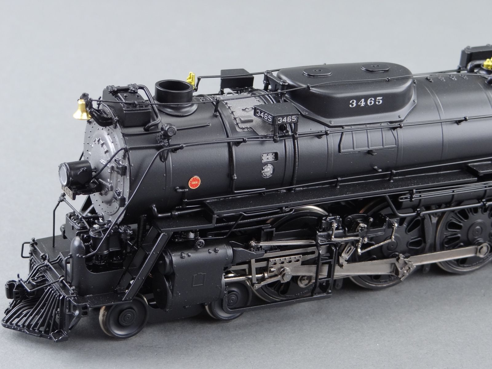 HO Brass GPM Glacier Park Models ATSF Santa Fe 3460 Class 4-6-4 #3465 ...