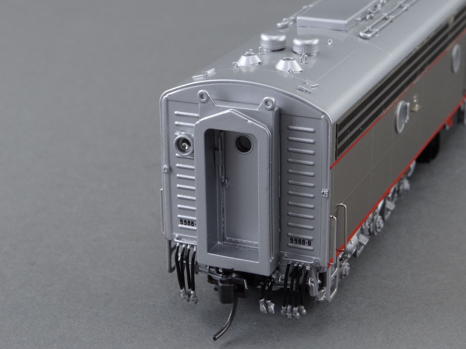 HO Brass Model Train - CIL 2437.1 Challenger CB&Q Burlington E9 E9A A/A Diesel Set - Late Run w ...