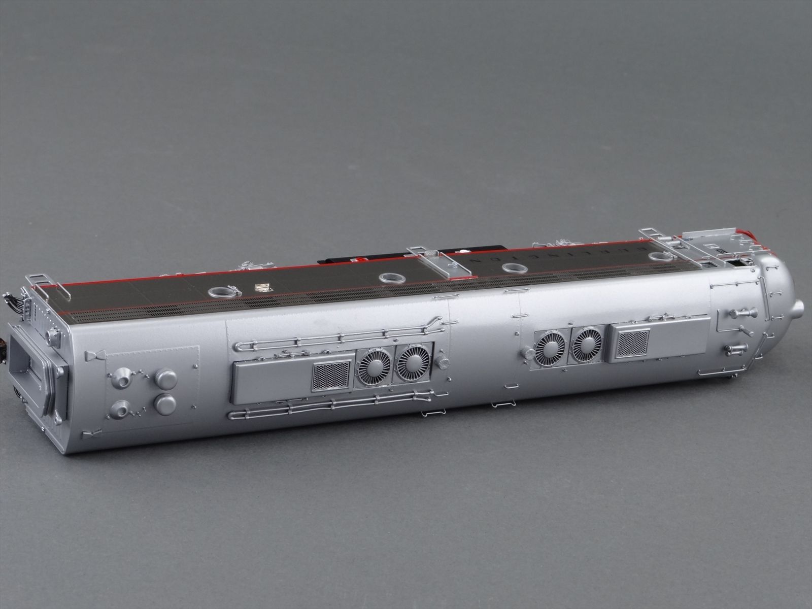 HO Brass Model Train - CIL 2437.1 Challenger CB&Q Burlington E9 E9A A/A Diesel Set - Late Run w ...