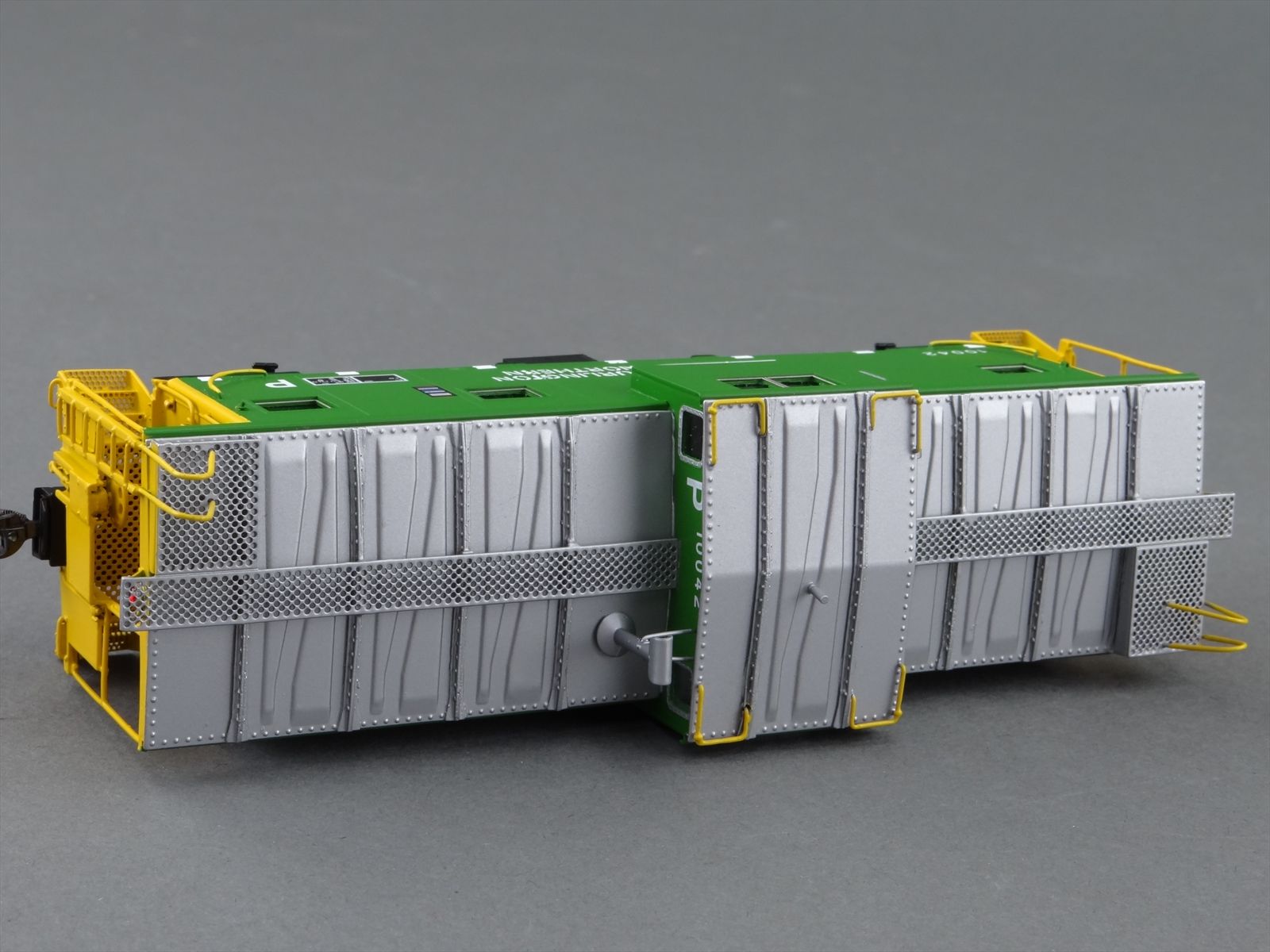 HO Brass OMI 4243.2 Overland BN Burlington International W-V Caboose #10042 - Lighted