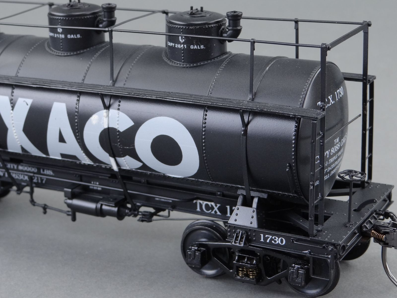O 2-Rail Brass RY Models 287419 Rich Yoder Texaco ACF Type 7 8,000 ...