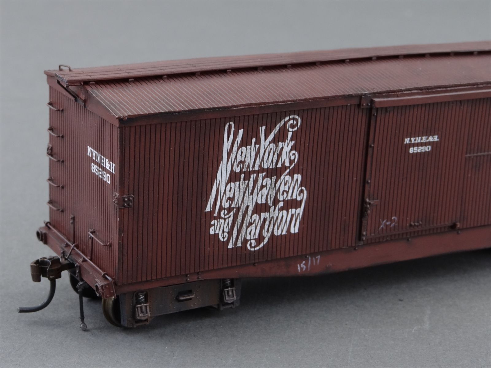 HO Westerfield 10511 Pro Built Kit - NH New Haven Box Car #85290 - Custom