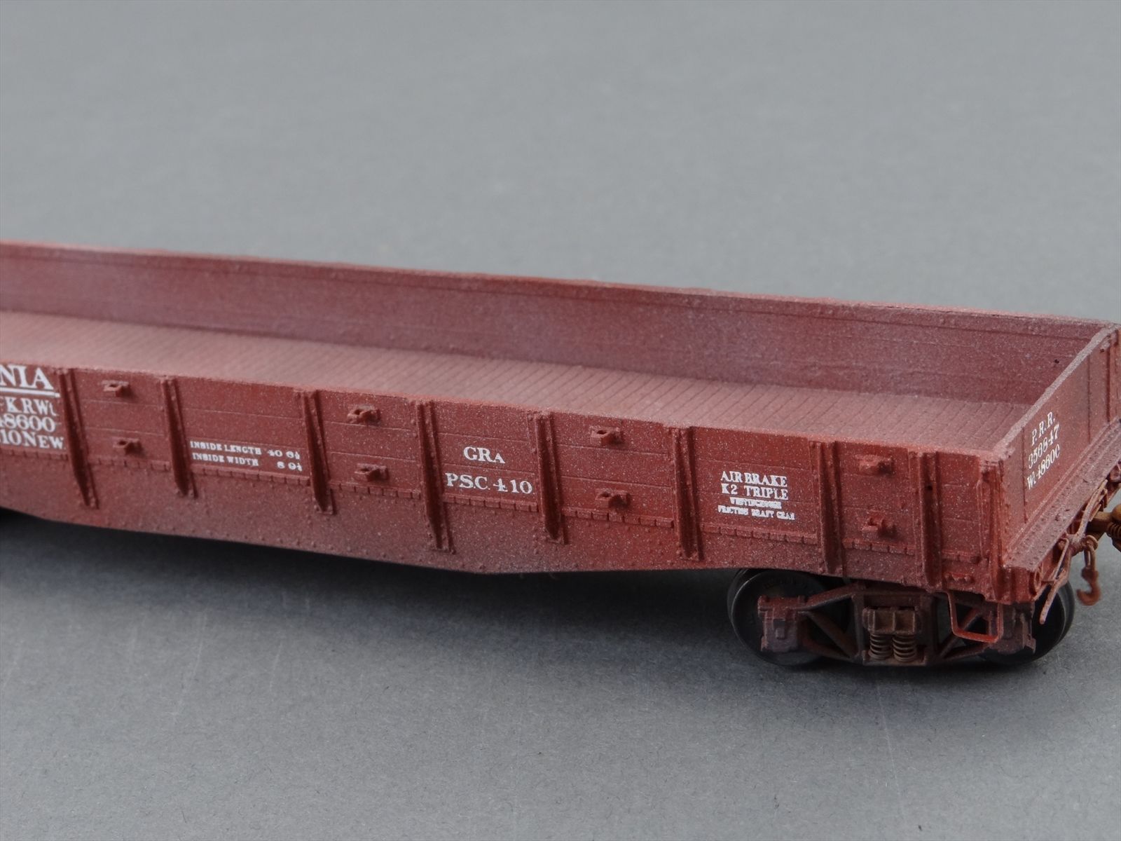 HO Westerfield 4501 Pro Built Kit - PRR Pennsylvania GRA Gondola ...