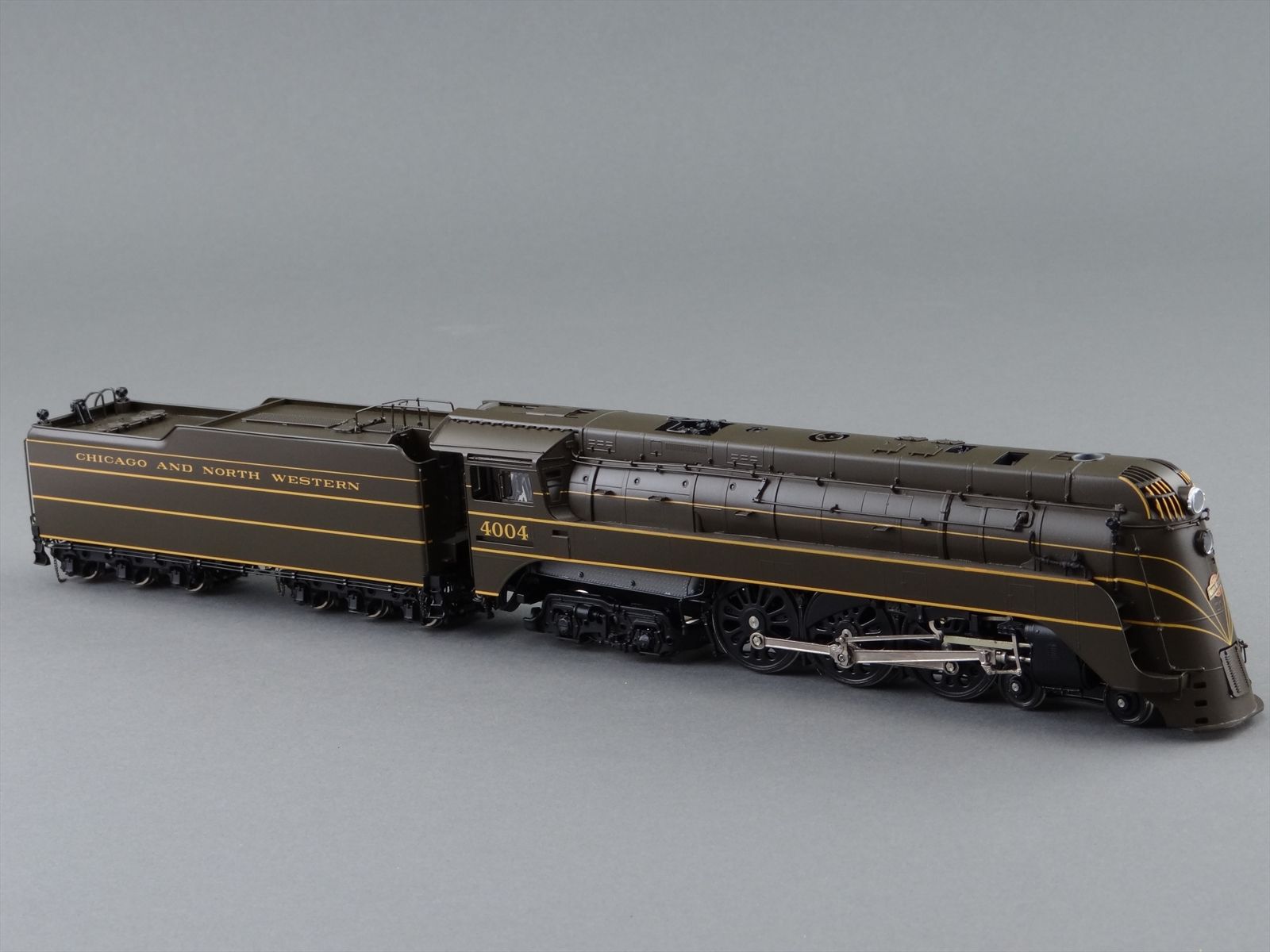 HO Brass Model Train - CIL 2271.1 Challenger C&NW 4-6-4 E-4 #4004 - Oil ...