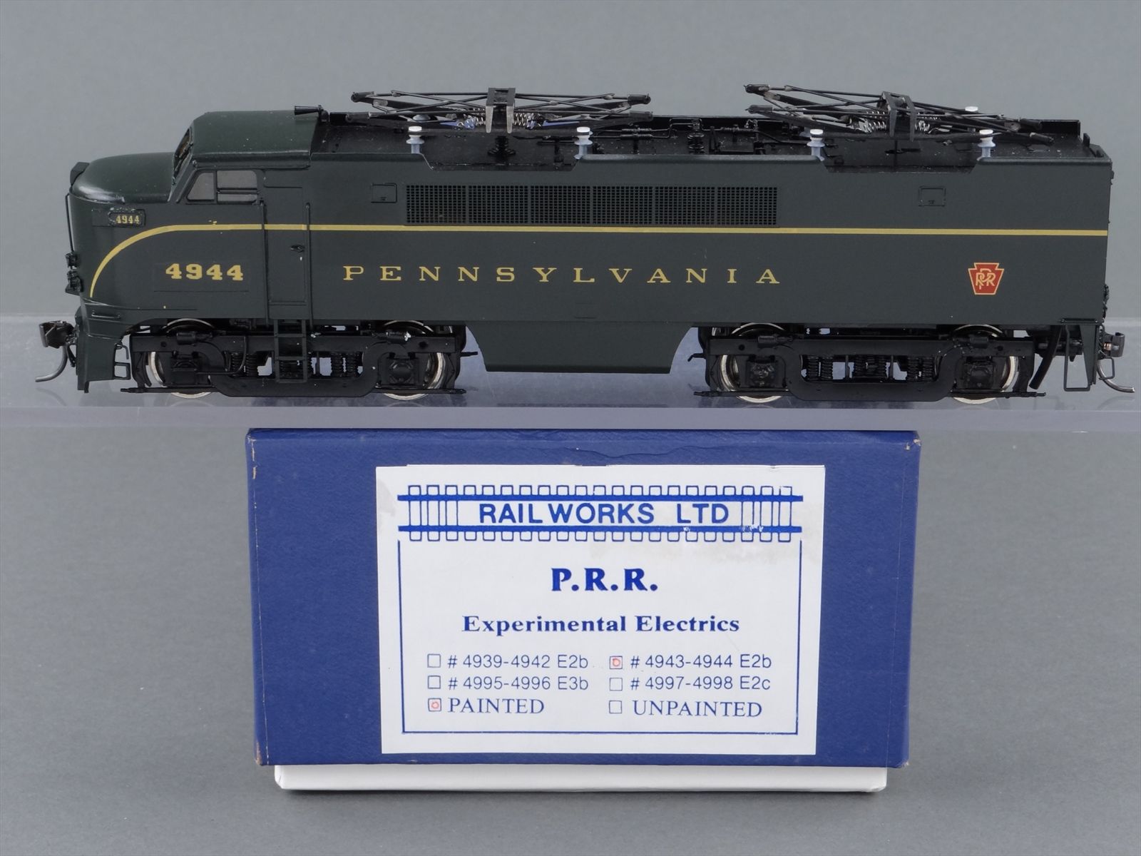 HO Brass Model Train - Railworks PRR Pennsylvania Experimental ...