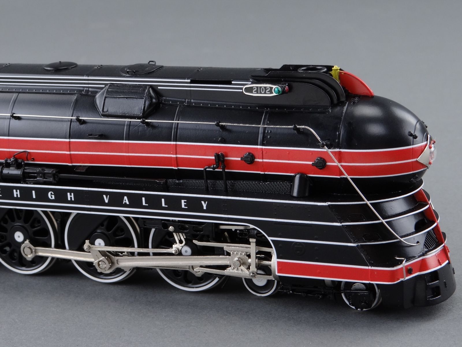 HO Brass Model Train PSC Lehigh Valley 4-6-2 K-5 The John Wilkes Road ...