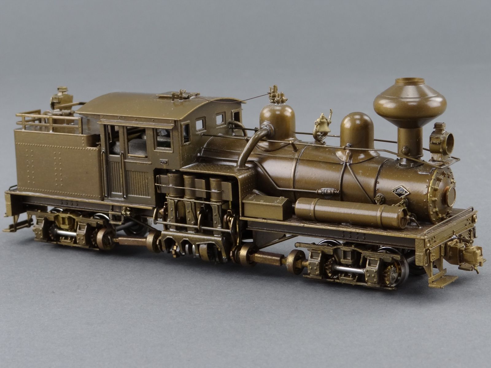 HO Brass Model Train - PFM United Michigan II LIMA 2-Truck Logging Shay ...