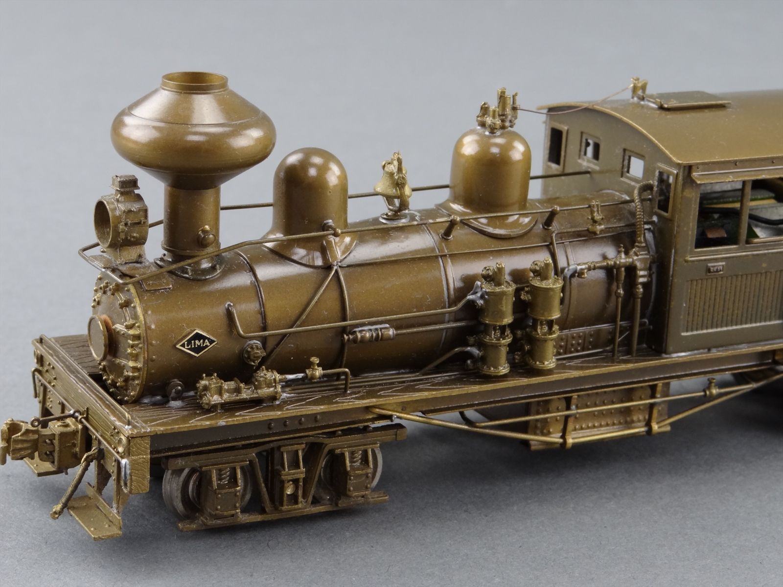 HO Brass Model Train - PFM United Michigan II LIMA 2-Truck Logging Shay ...