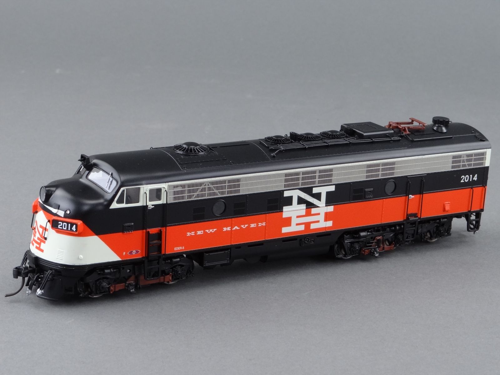 HO Brass Model Train - OMI 087010130.1 NH New Haven EDER-5 FL9 Diesel #2014