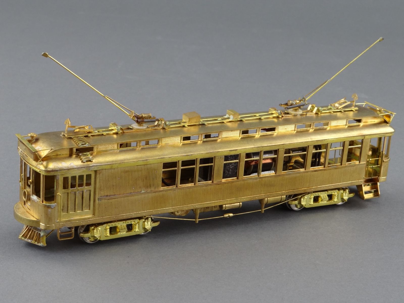 HO Brass Model Train - Suydam Orion 1360 PE Pacific Electric Ten Wood ...