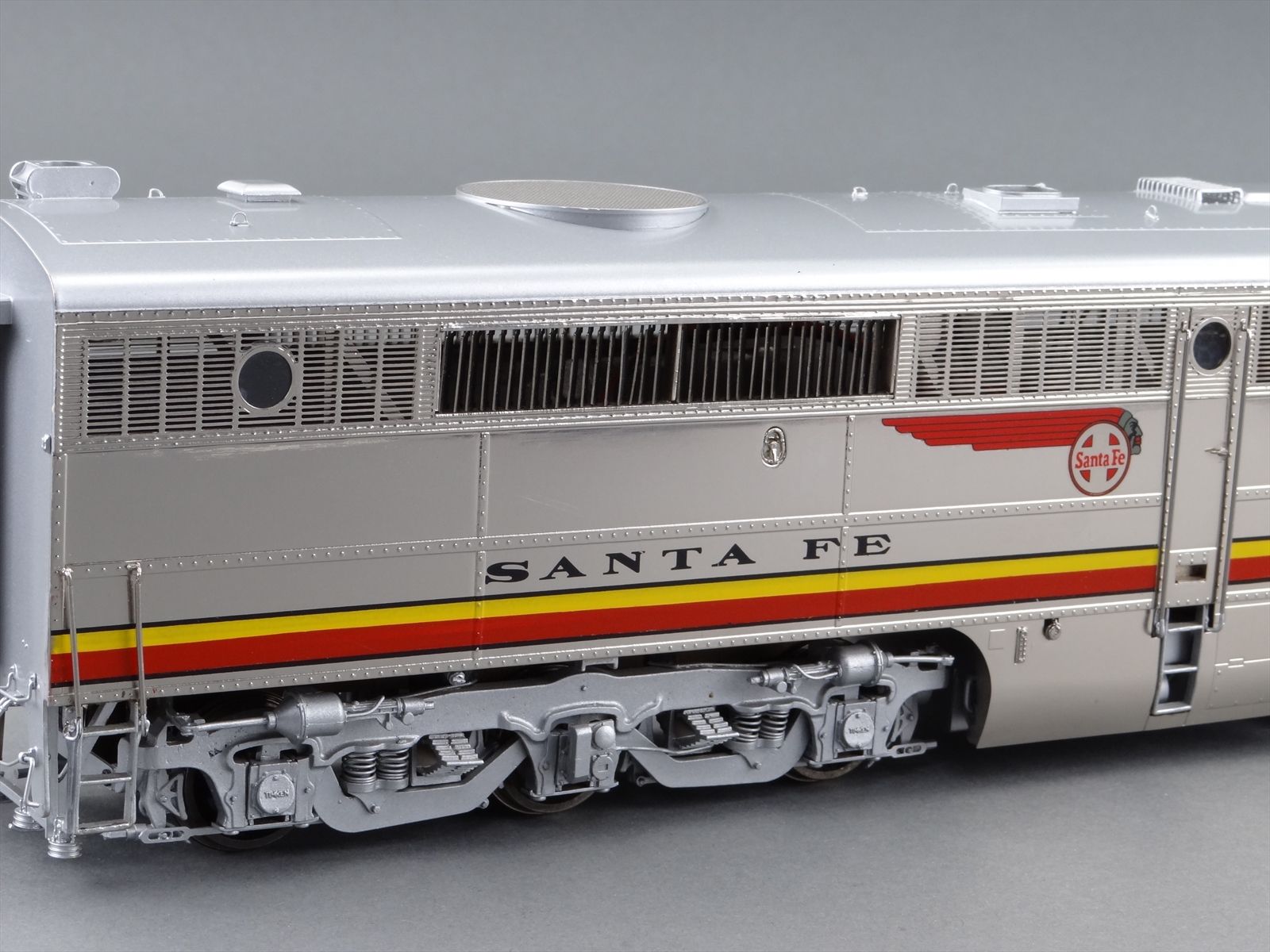 O Scale 2-Rail Brass Model Train - OMI 0589.1 ATSF Santa Fe PA-1 PB-1 ...