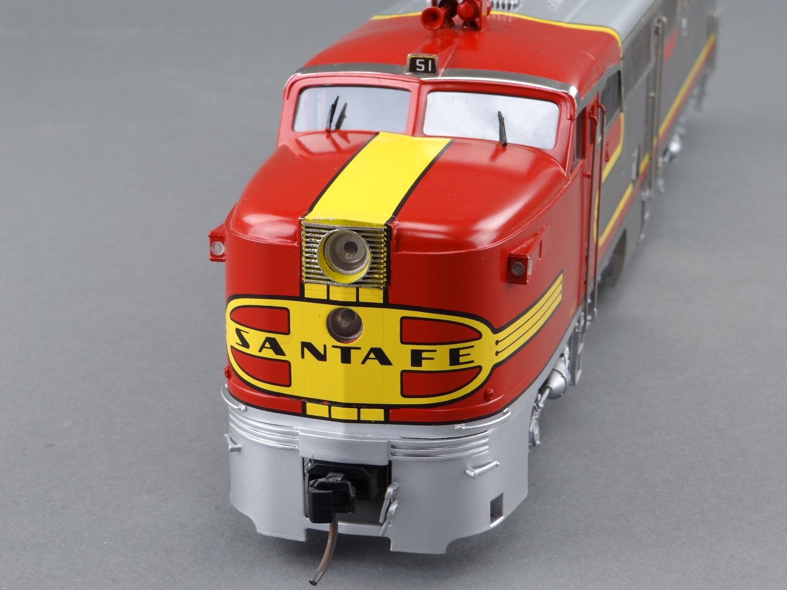 O Scale 2-Rail Brass Model Train - OMI 0589.1 ATSF Santa Fe PA-1 PB-1 ...