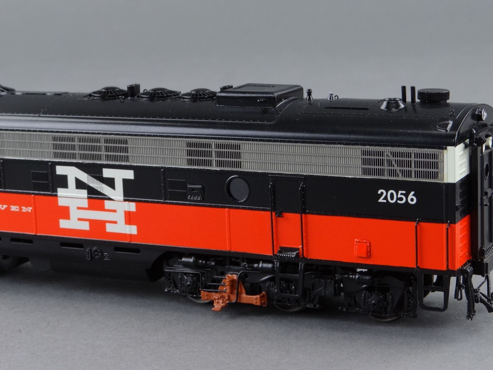 HO Brass Model Train - OMI 6105.1 NH New Haven EDER-5 FL9 Diesel #2056 ...
