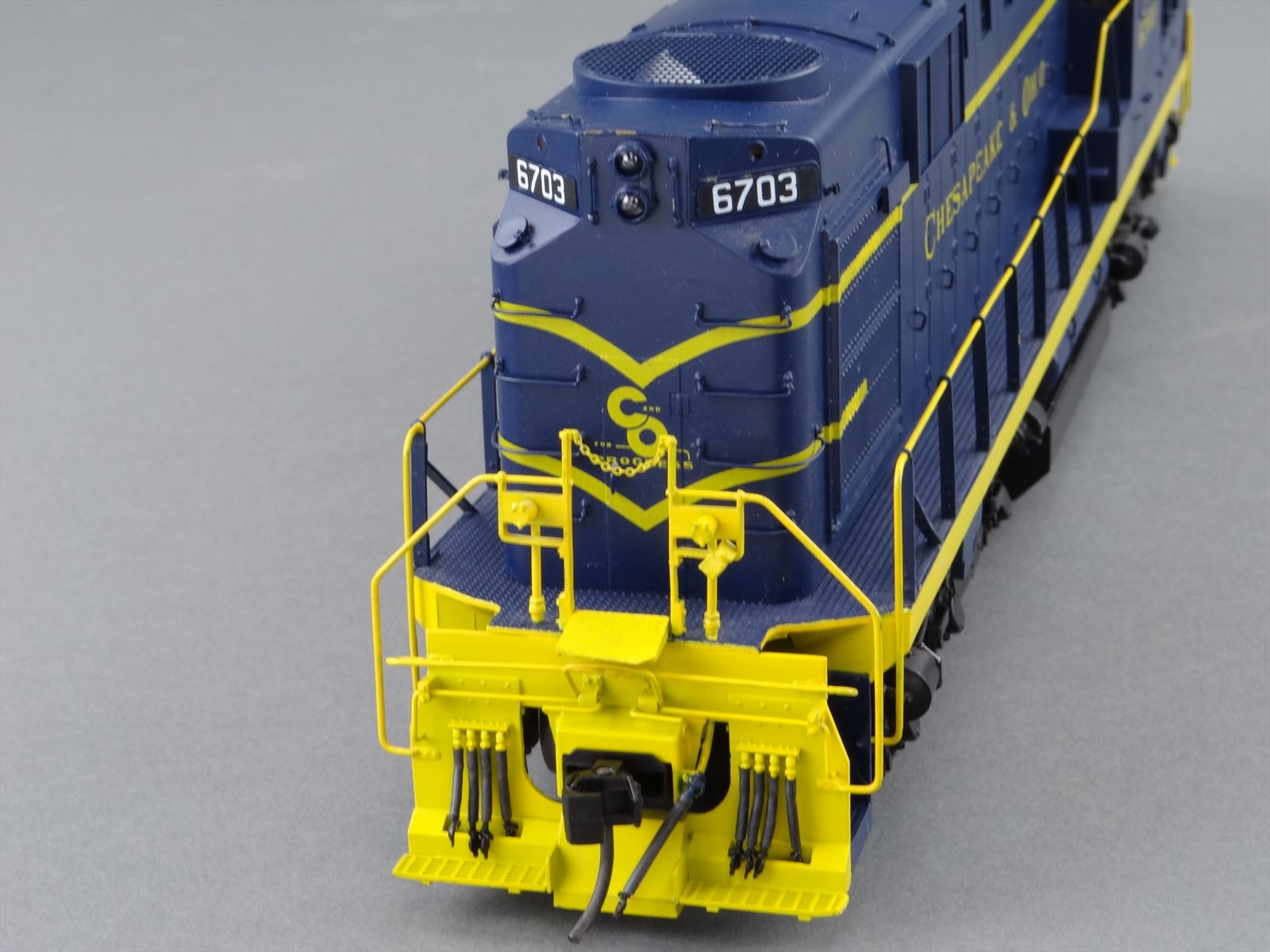 O Brass C&LS Car & Locomotive Shop C&O Chesapeake & Ohio RSD-12 Diesel #6703