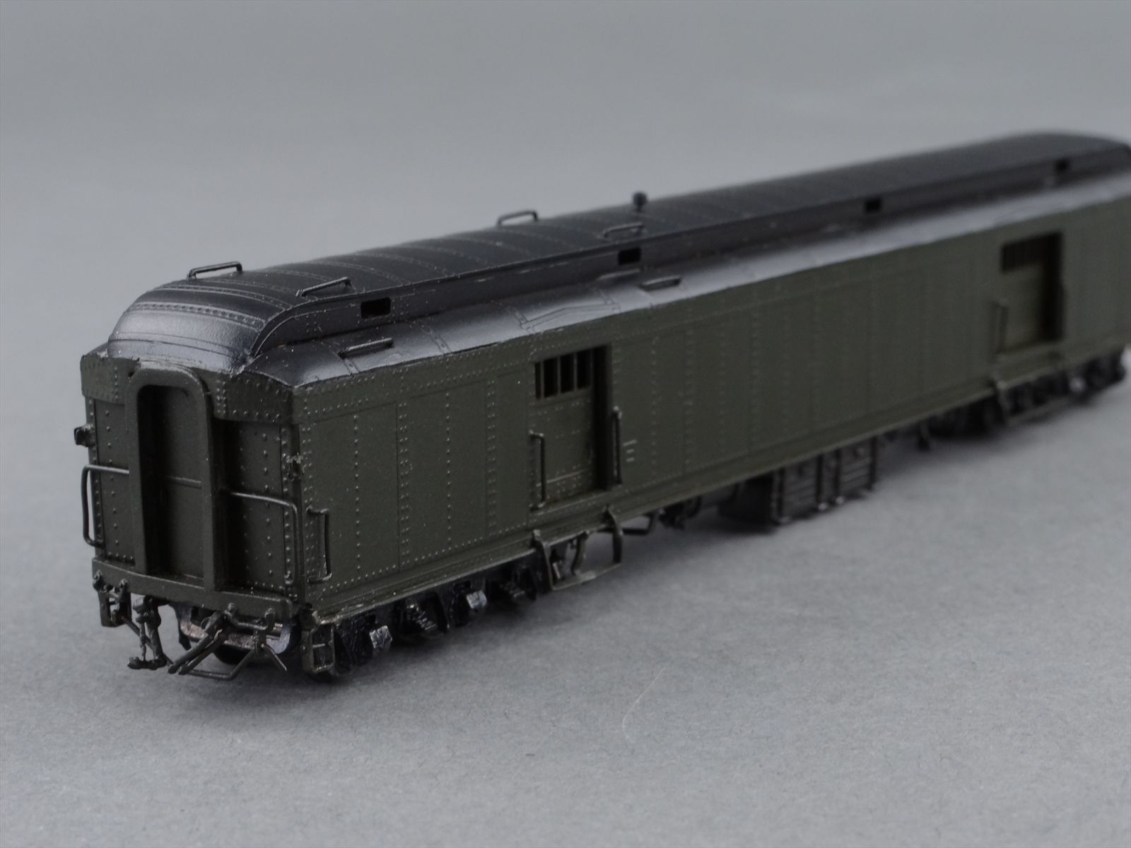 N Scale Pecos River Brass 1801 ATSF Santa Fe Heavyweight Baggage Car ...
