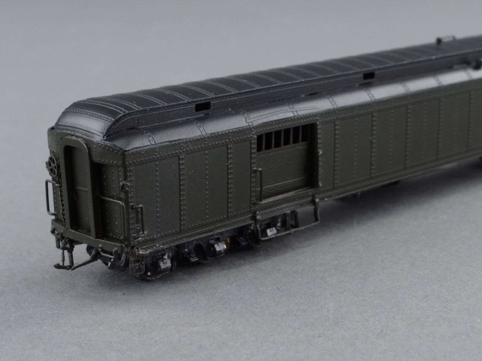 N Scale Pecos River Brass 1801 ATSF Santa Fe Heavyweight Baggage Car ...