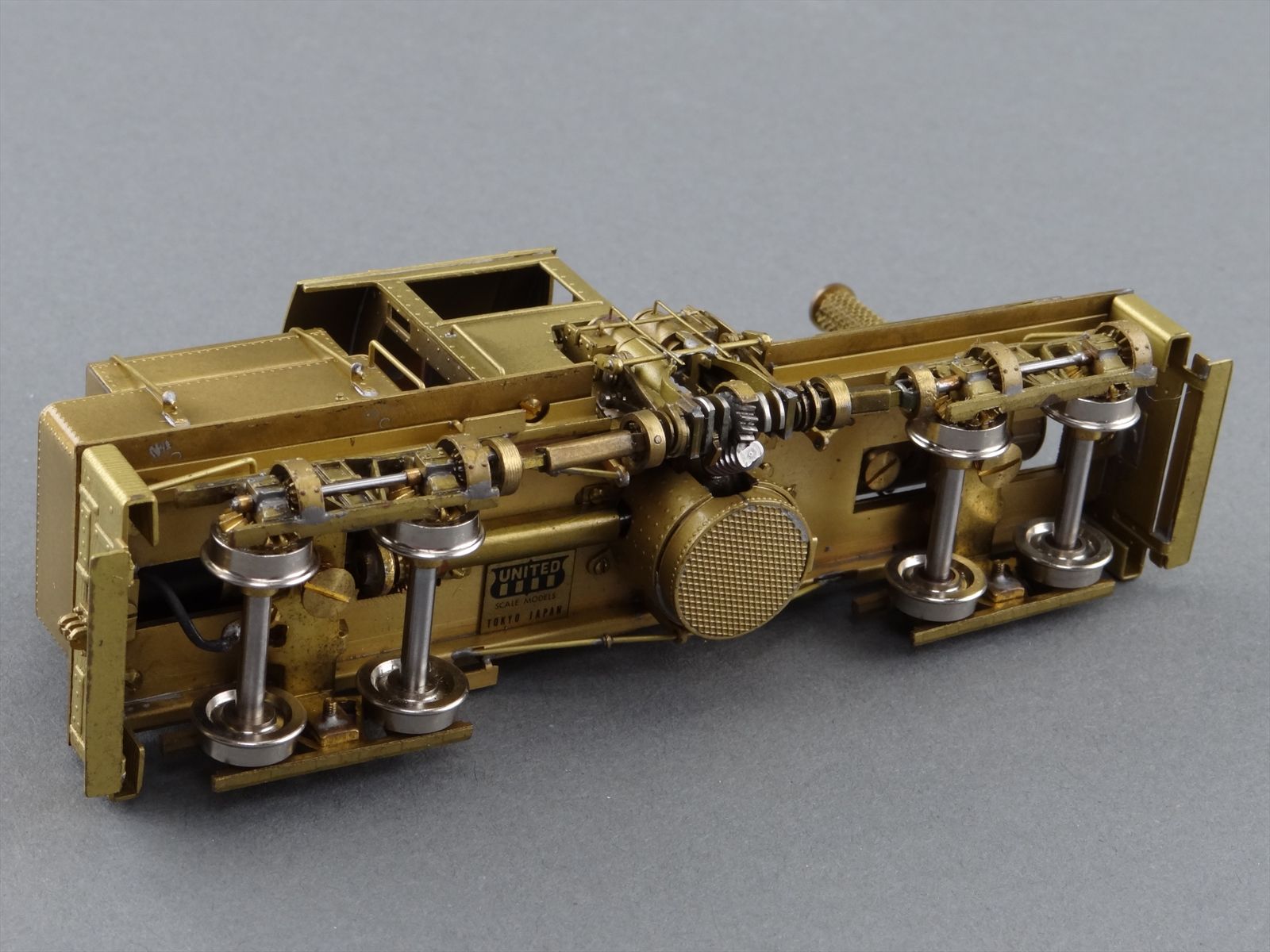 HO Brass Model Train - PFM United Mich Cal Lumber 2-Truck Shay #2 ...